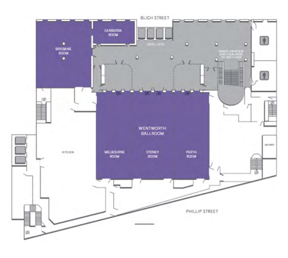 Sofitel Sydney Wentworth Venue Hire